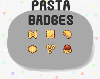 Pasta Twitch Emotes - Etsy