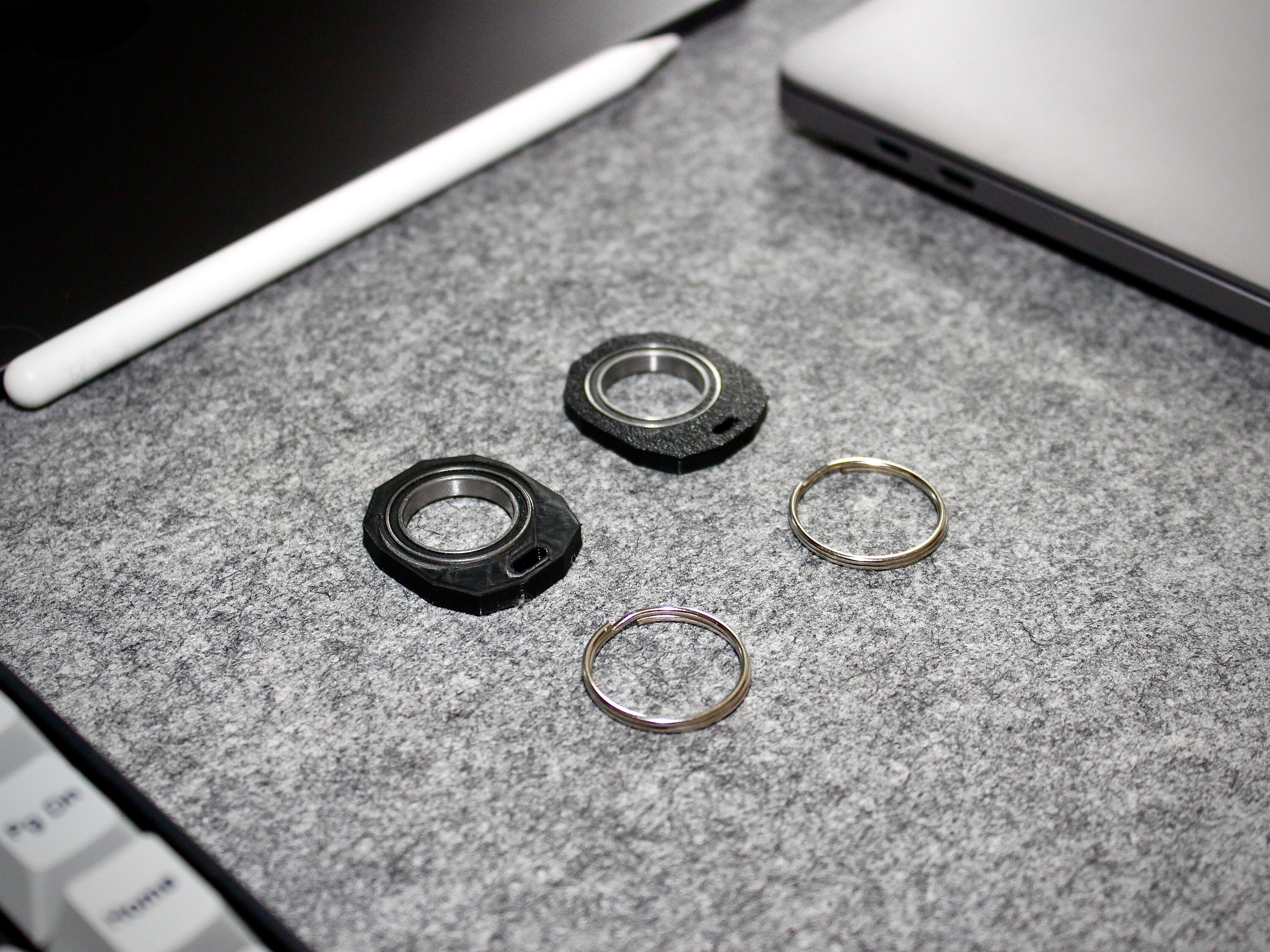 Spinly Fidget Keychain SMALL Edition Key Spinner for Cool - Etsy