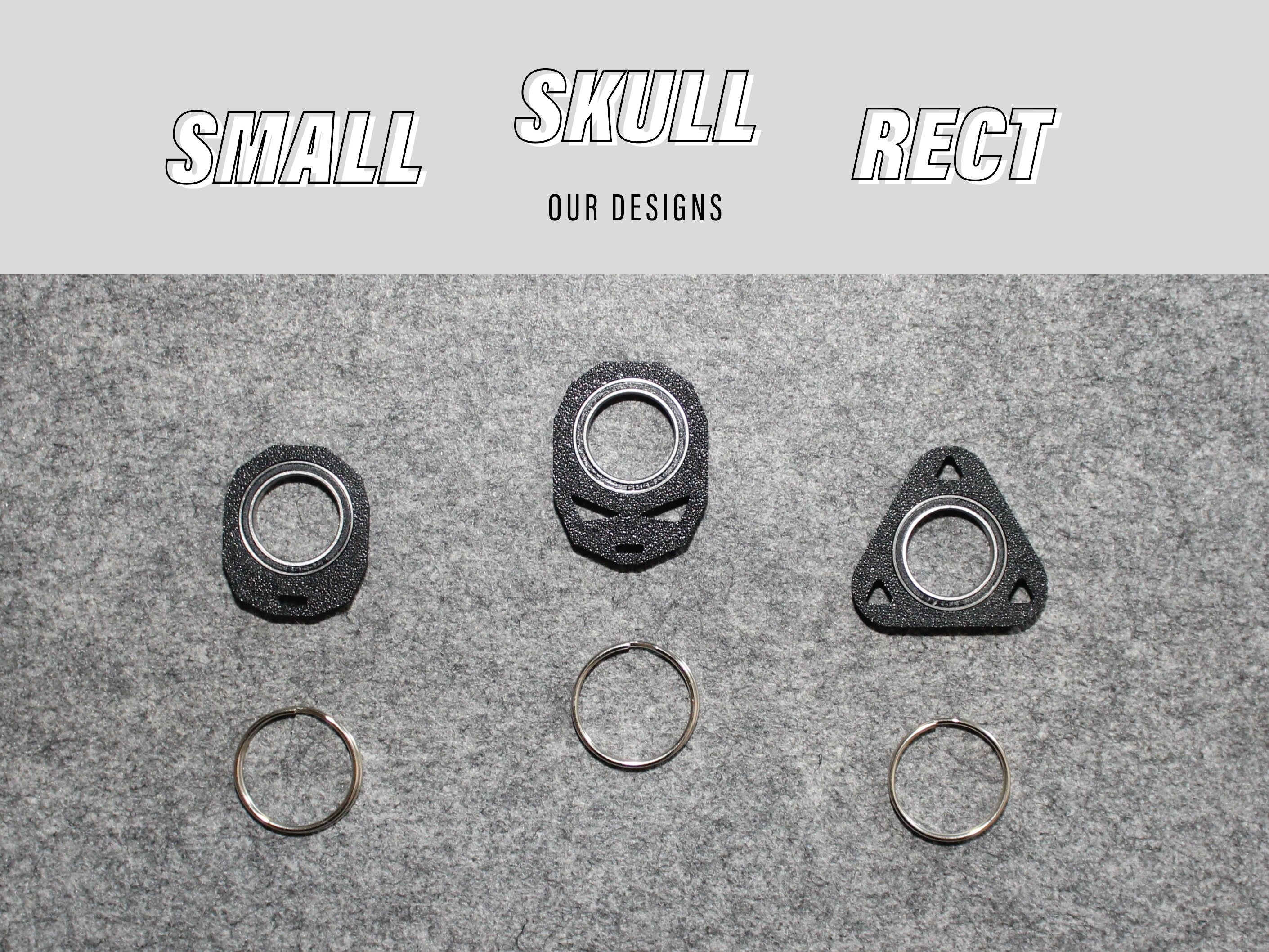 Spinly Fidget Keychains -2 PACK- Key Spinner for Cool Moves - Karambit ...