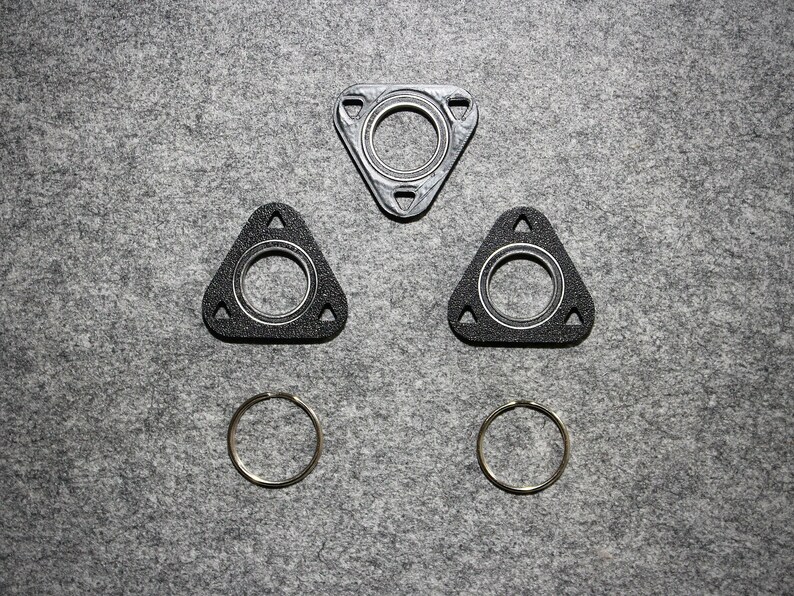 Spinly Fidget Keychains -2 PACK- Key Spinner for Cool Moves - Karambit ...