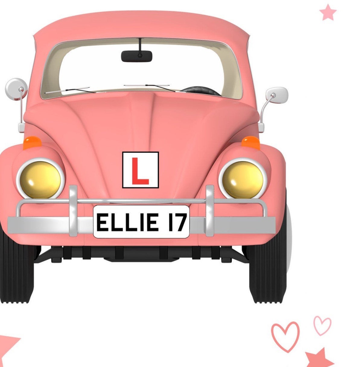 Birthday Card Happy 17th Birthday Driving lesson card | Etsy