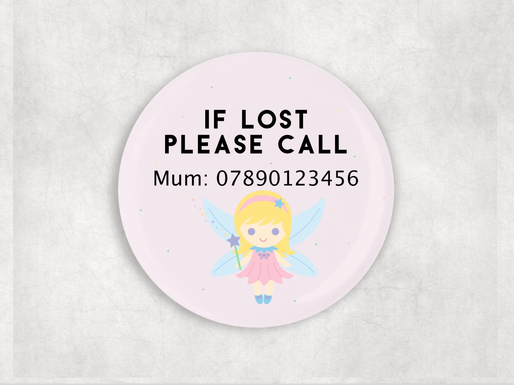 If Lost Badge Childrens Badges Day Out Badge Emergency - Etsy UK