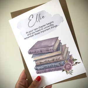 Good Luck Card New Chapter Card University Starter Card - Etsy