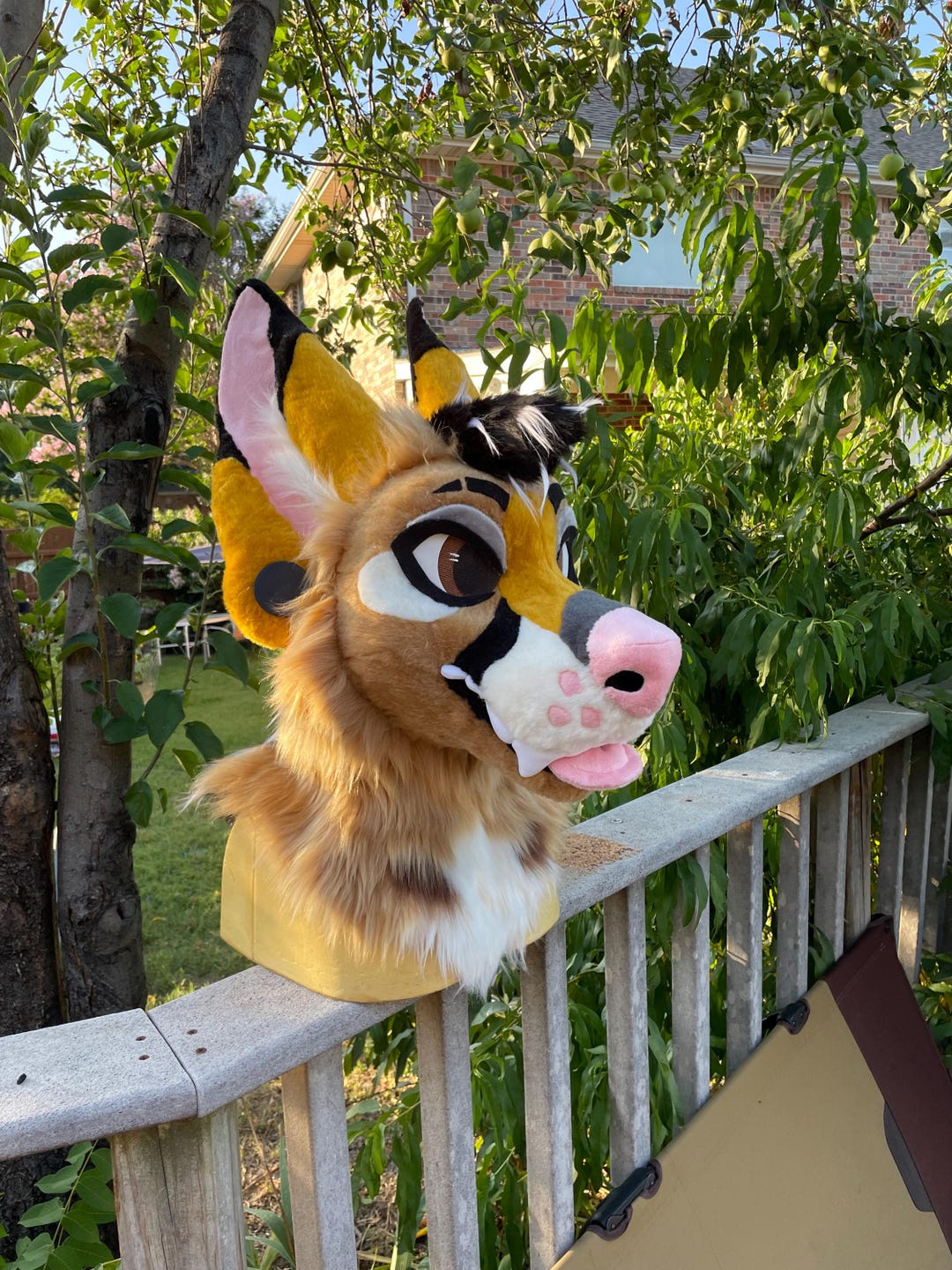 Fursuit Pre-made Jackal Partial Head, Paws & Tail - Etsy UK