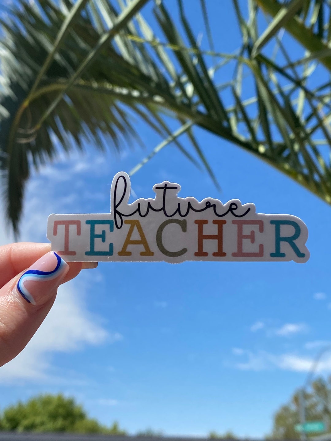 Future Teacher Sticker | Teacher Sticker | Back to School Sticker ...