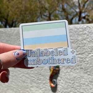 Unlabeled Pride Flag | Adventuringstickers | Pride Sticker | Pride Flag ...