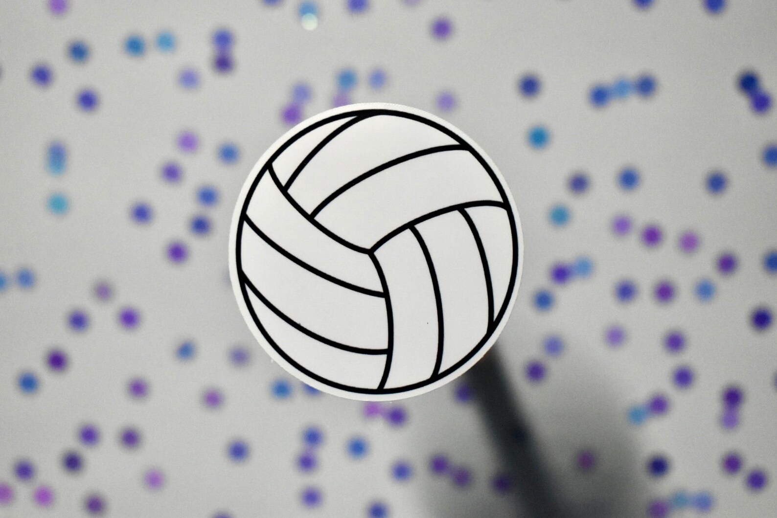 Volleyball Vinyl Sticker Adventuringstickers Sport - Etsy