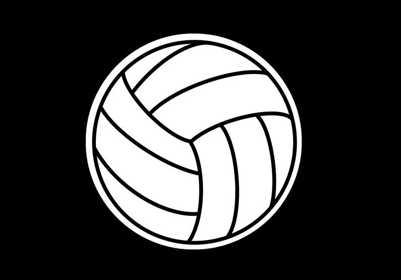Volleyball Vinyl Sticker Adventuringstickers Sport - Etsy
