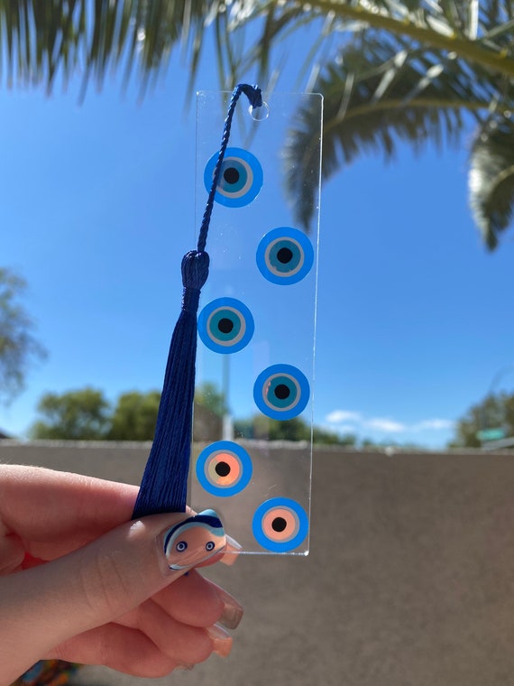 Evil Eye Bookmark Adventuringstickers Evil Eye Bookmark - Etsy