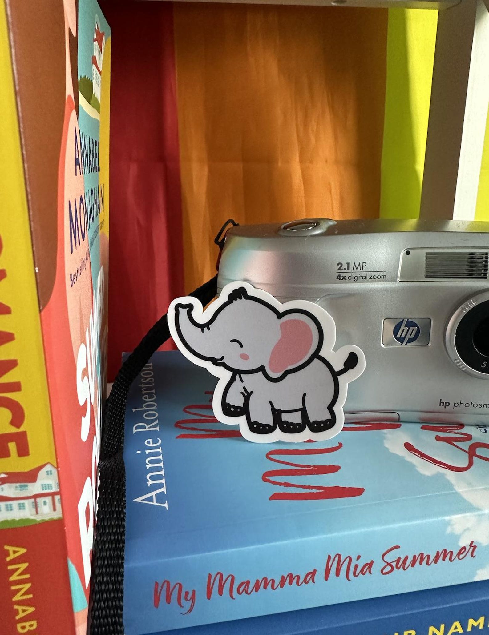 Ellie the Elephant Vinyl Sticker | Animal Sticker | Adventuringstickers ...
