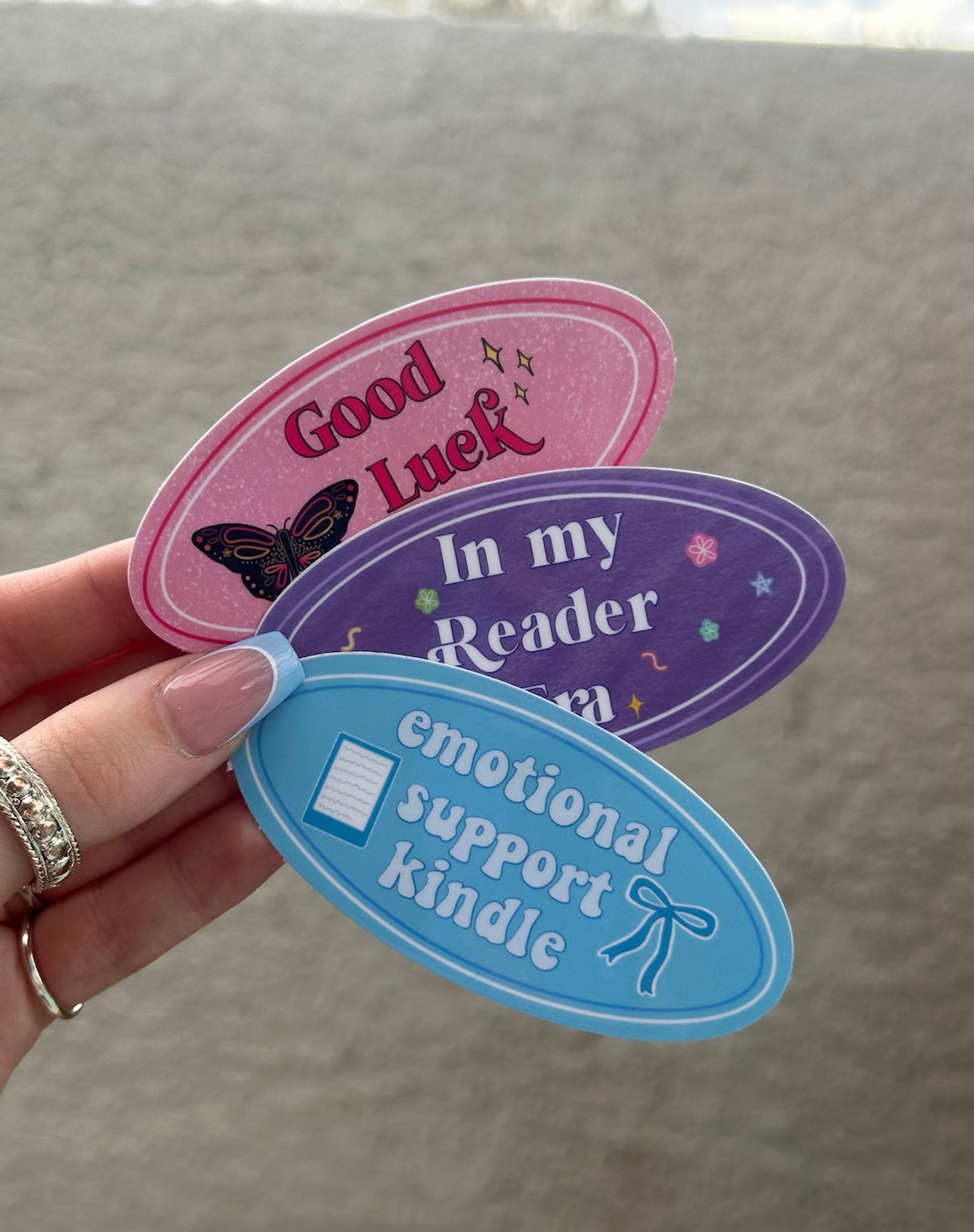 Emotional Support Book Sticker | Adventuringstickers | Reading Sticker ...