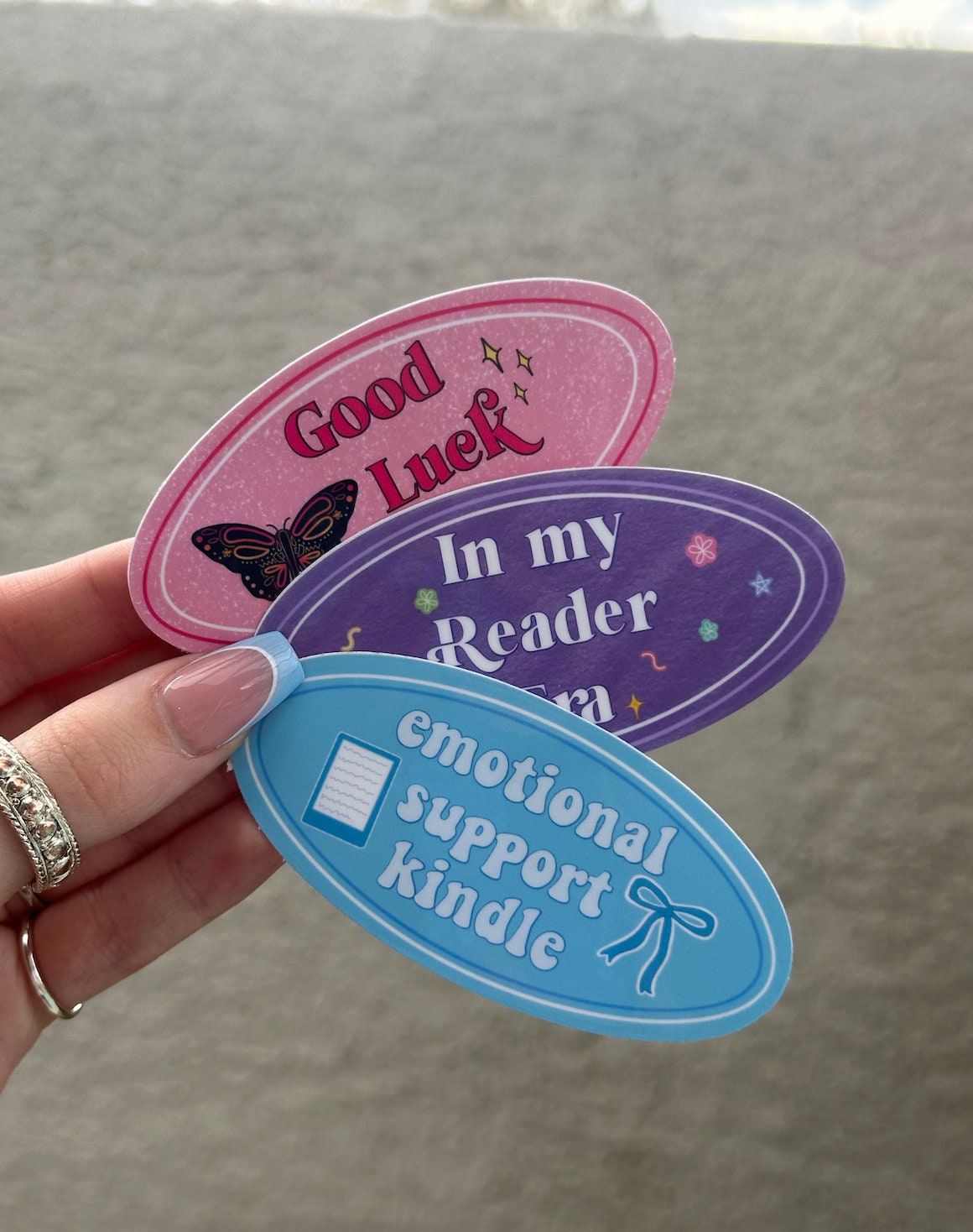 Emotional Support Book Sticker | Adventuringstickers | Reading Sticker ...