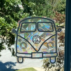 Bus Sun Catcher | Adventuringstickers | Sun Catchers | Vinyl | Window ...