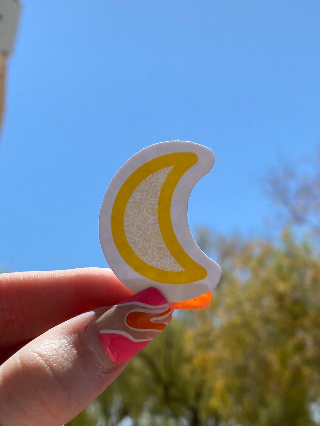 Moon Doodle Sticker | Adventuringstickers | Doodle Collection ...
