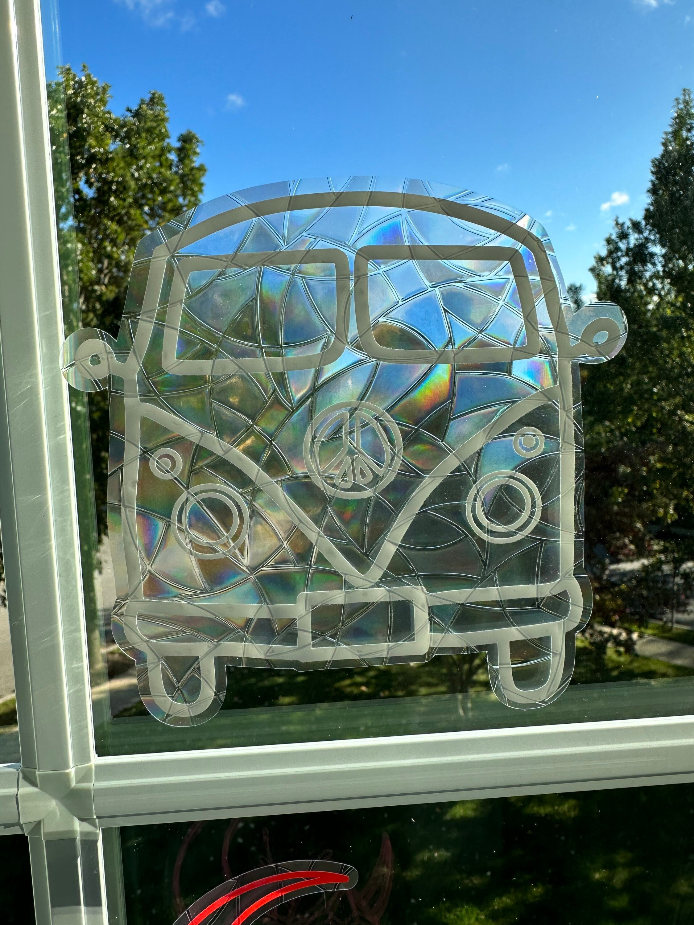 Bus Sun Catcher Adventuringstickers Sun Catchers Vinyl - Etsy