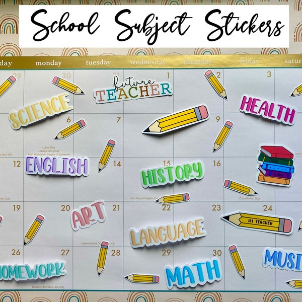 Back to School Folder Label - Etsy