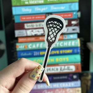 Lacrosse Stick Vinyl Sticker | Adventuringstickers | Sport Sticker ...