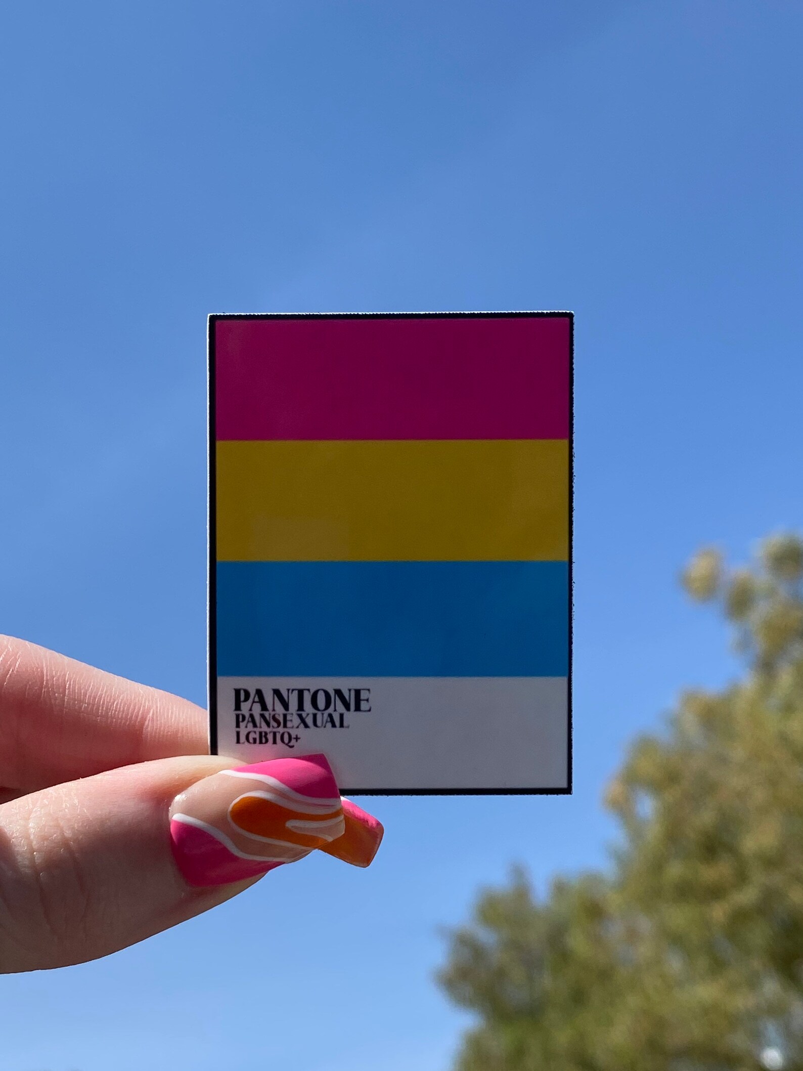 Pride Flag Paint Swatches Adventuringstickers cute - Etsy