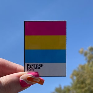 Pride Flag Paint Swatches | | Adventuringstickers |cute Stickers ...