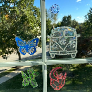 Bus Sun Catcher | Adventuringstickers | Sun Catchers | Vinyl | Window ...