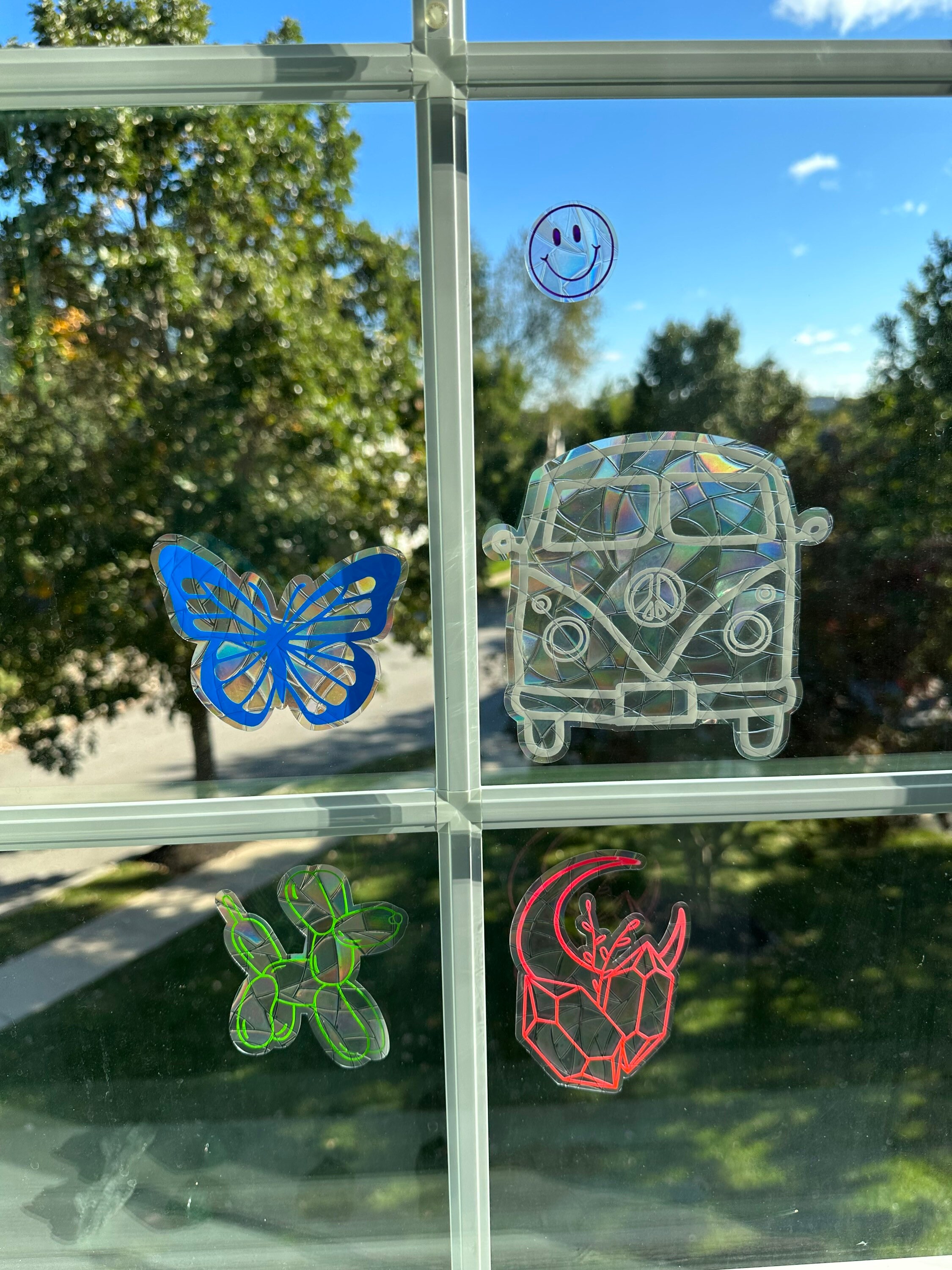 Bus Sun Catcher Adventuringstickers Sun Catchers Vinyl - Etsy