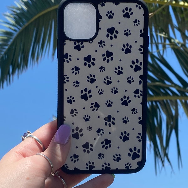 Paw Print Phone Case - Etsy