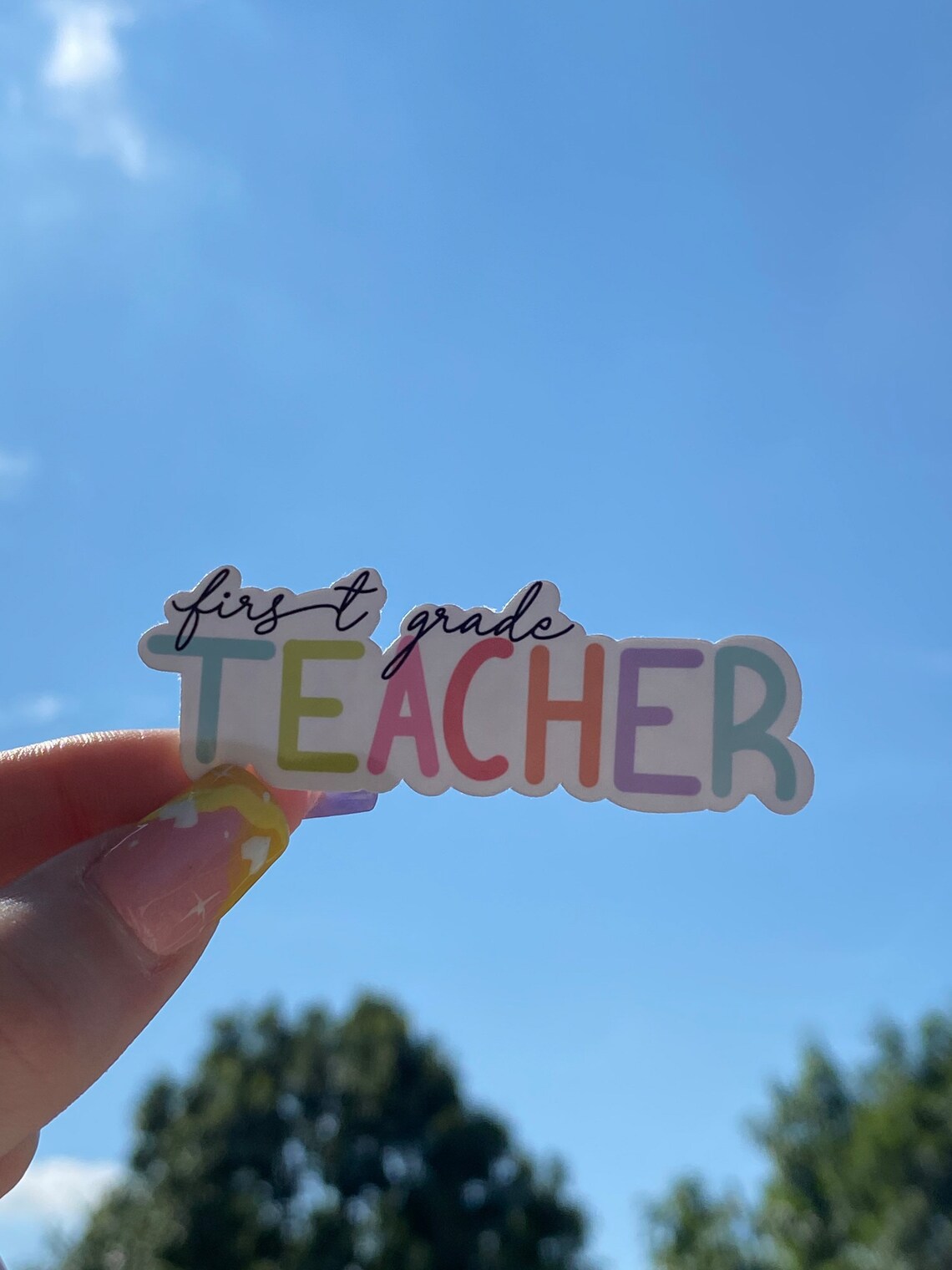 Grade Teacher Custom Sticker Adventuringstickers Back to - Etsy