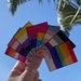 Pride Flag Paint Swatches Adventuringstickers cute - Etsy