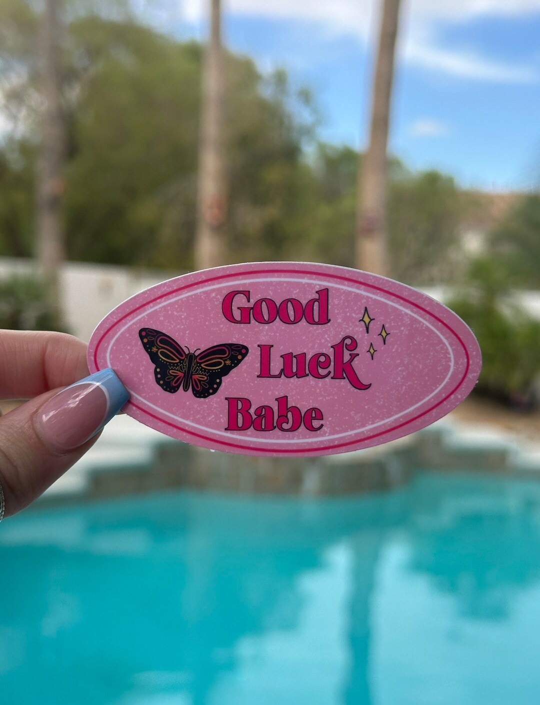 Good Luck Babe Sticker | Adventuringstickers | Chappell Sticker | Song ...