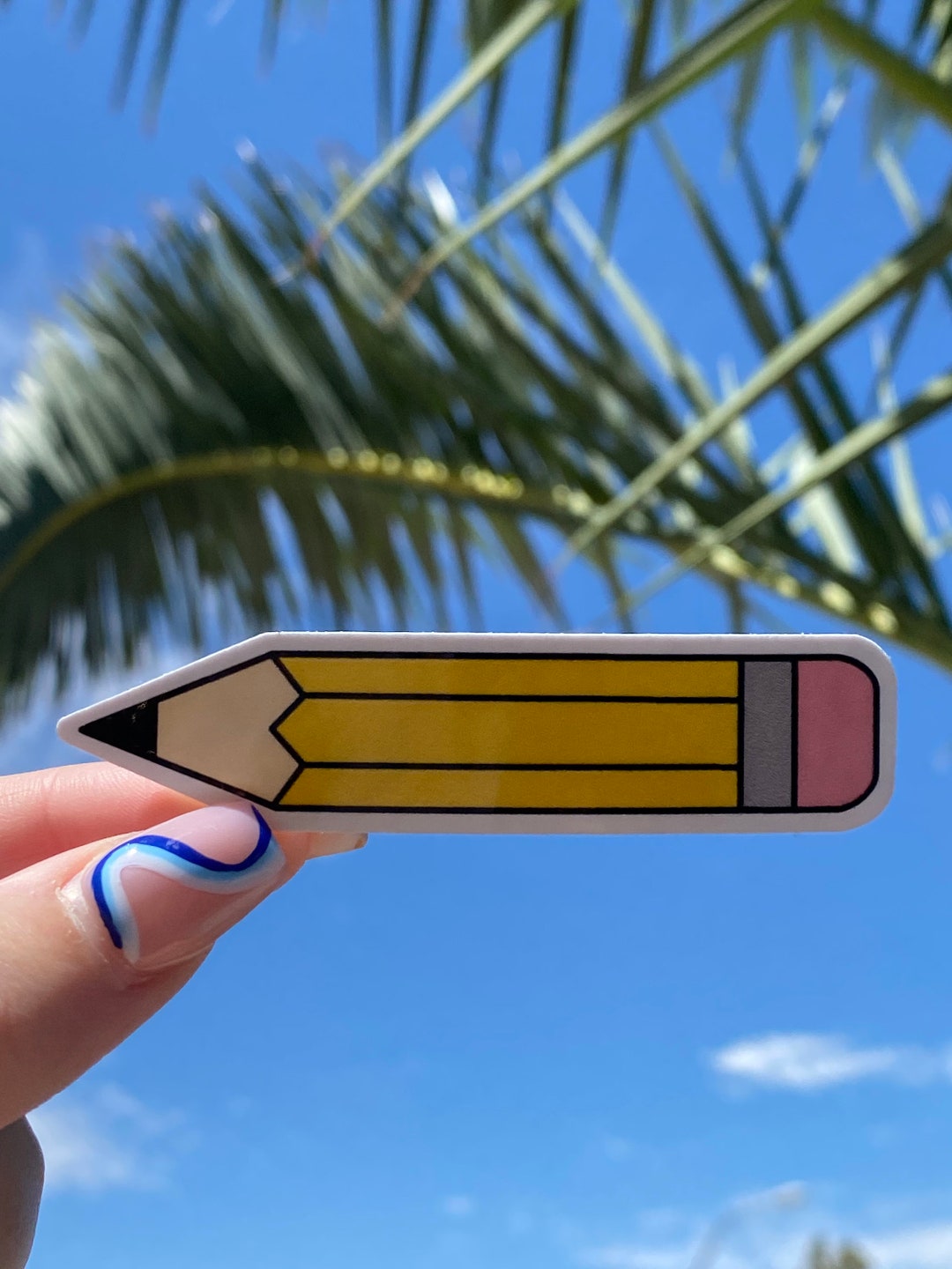 Pencil Sticker | Back to School Sticker | Adventuringstickers | Teacher ...