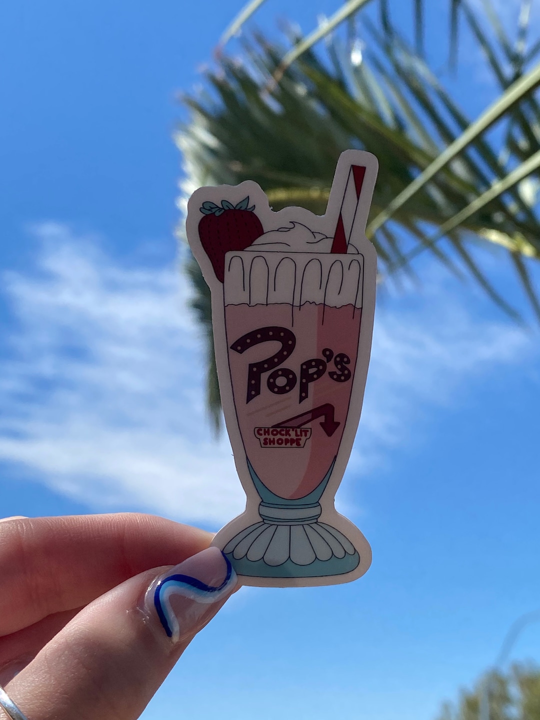 Riverdale Milkshake Sticker - Etsy
