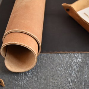 Custom Leather Desk Mat - Personalised Mouse Pad - Durable Leather ...