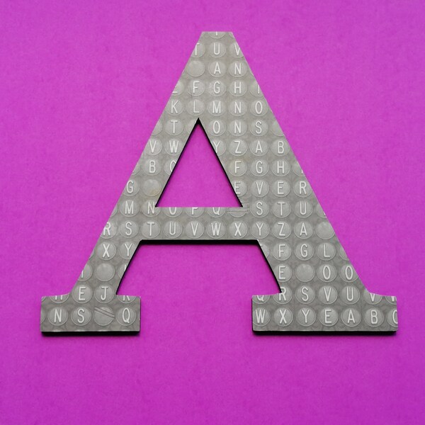 Cardstock Letter - Etsy