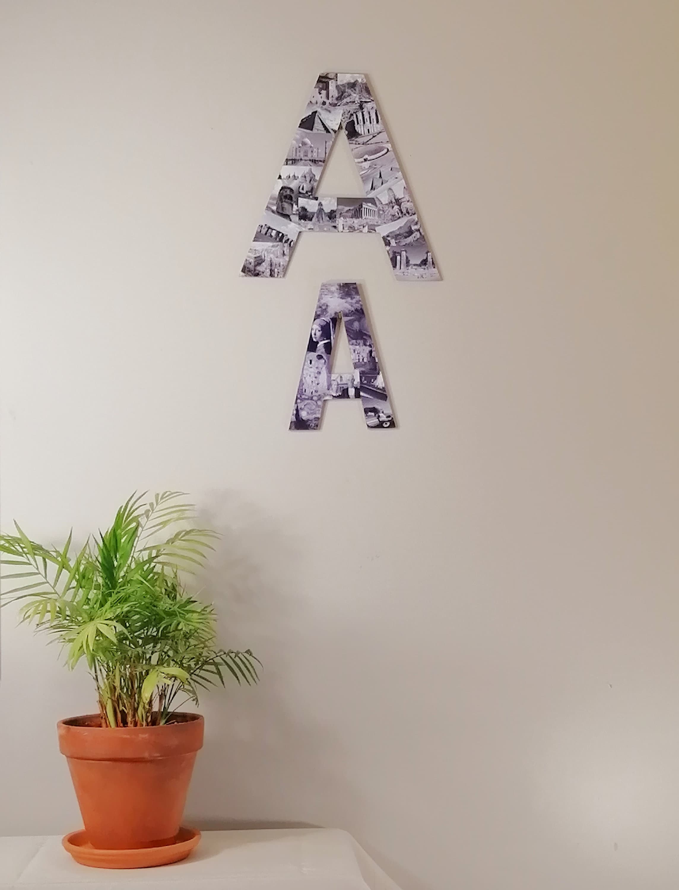 Personalized Photo Collage Letter, Photo Collage Letter, Photo Collage ...