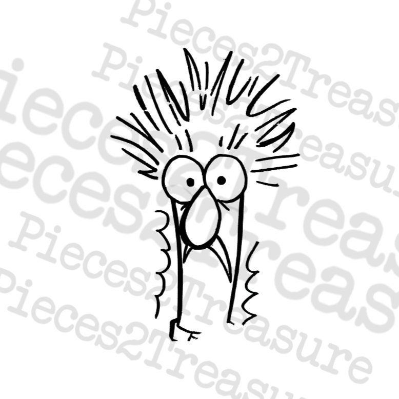 Shocked Surprised Beaker Science Muppet SVG Cartoon - Etsy