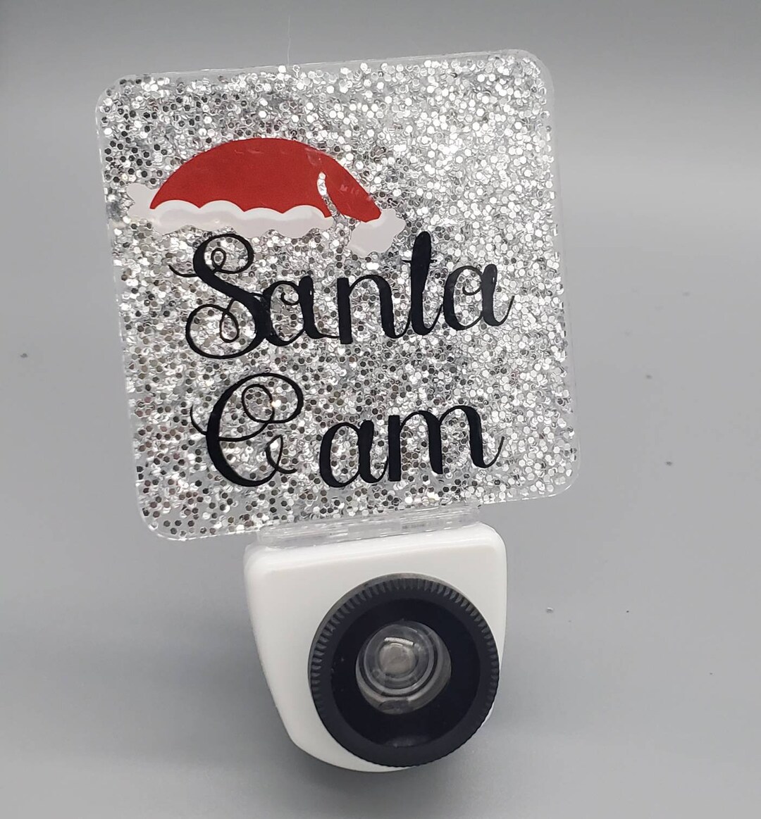 Santa Cam Night Light: Christmas Decor, Kids Stocking Stuffer - Etsy