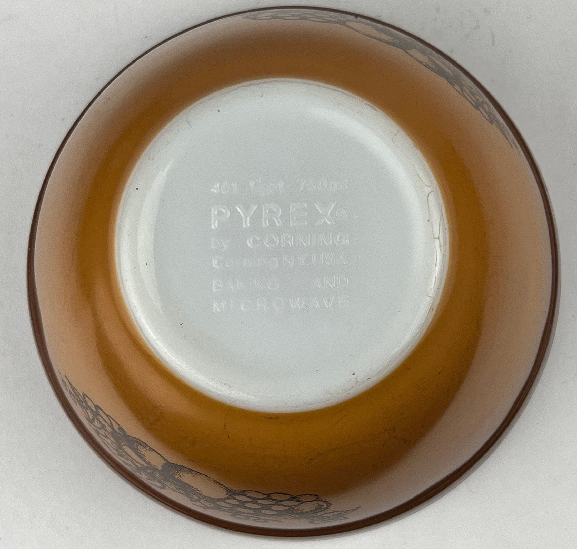 Vintage Pyrex Old Orchard Mixing Bowls - Etsy