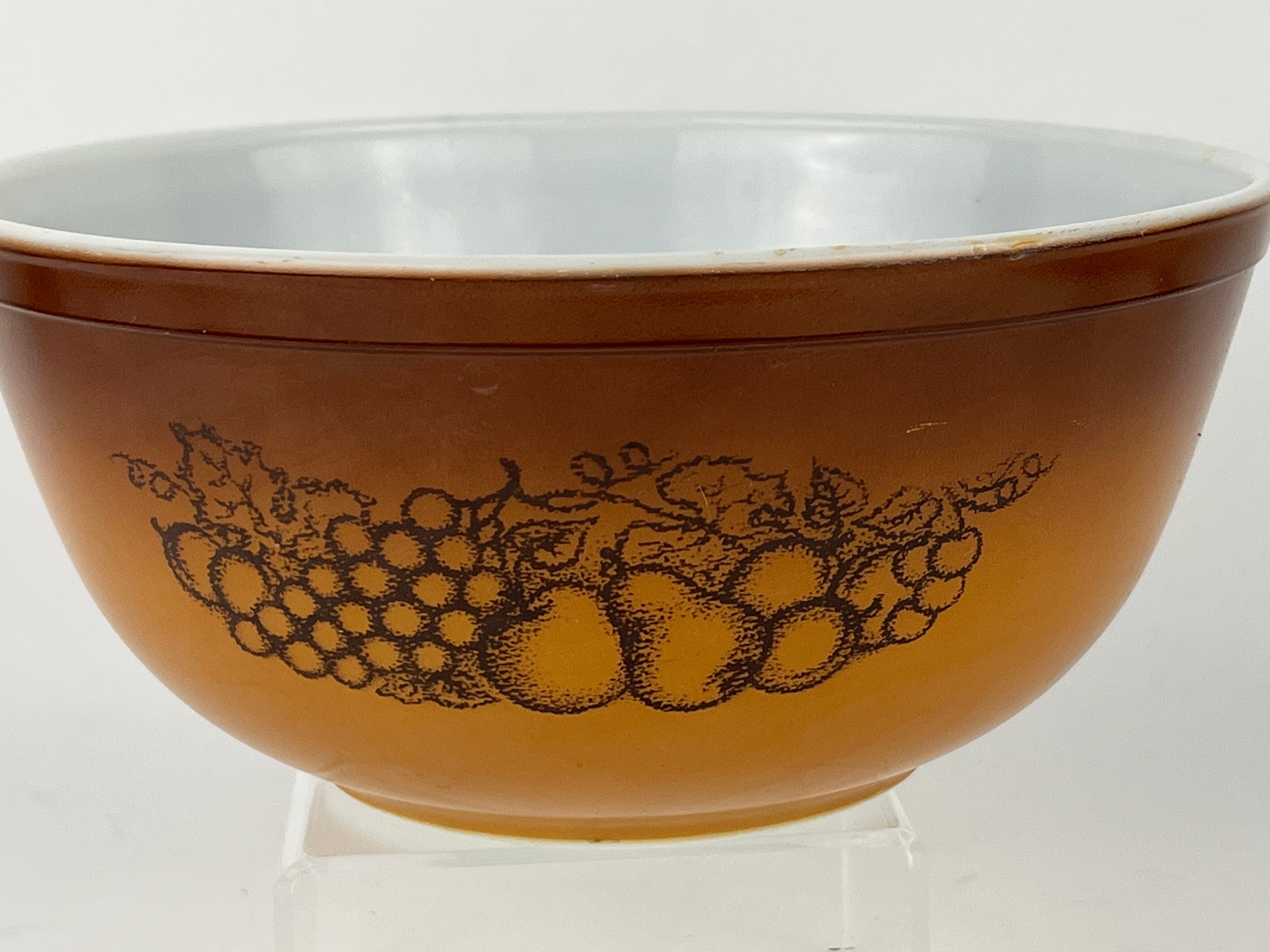 Vintage Pyrex Old Orchard Mixing Bowls - Etsy