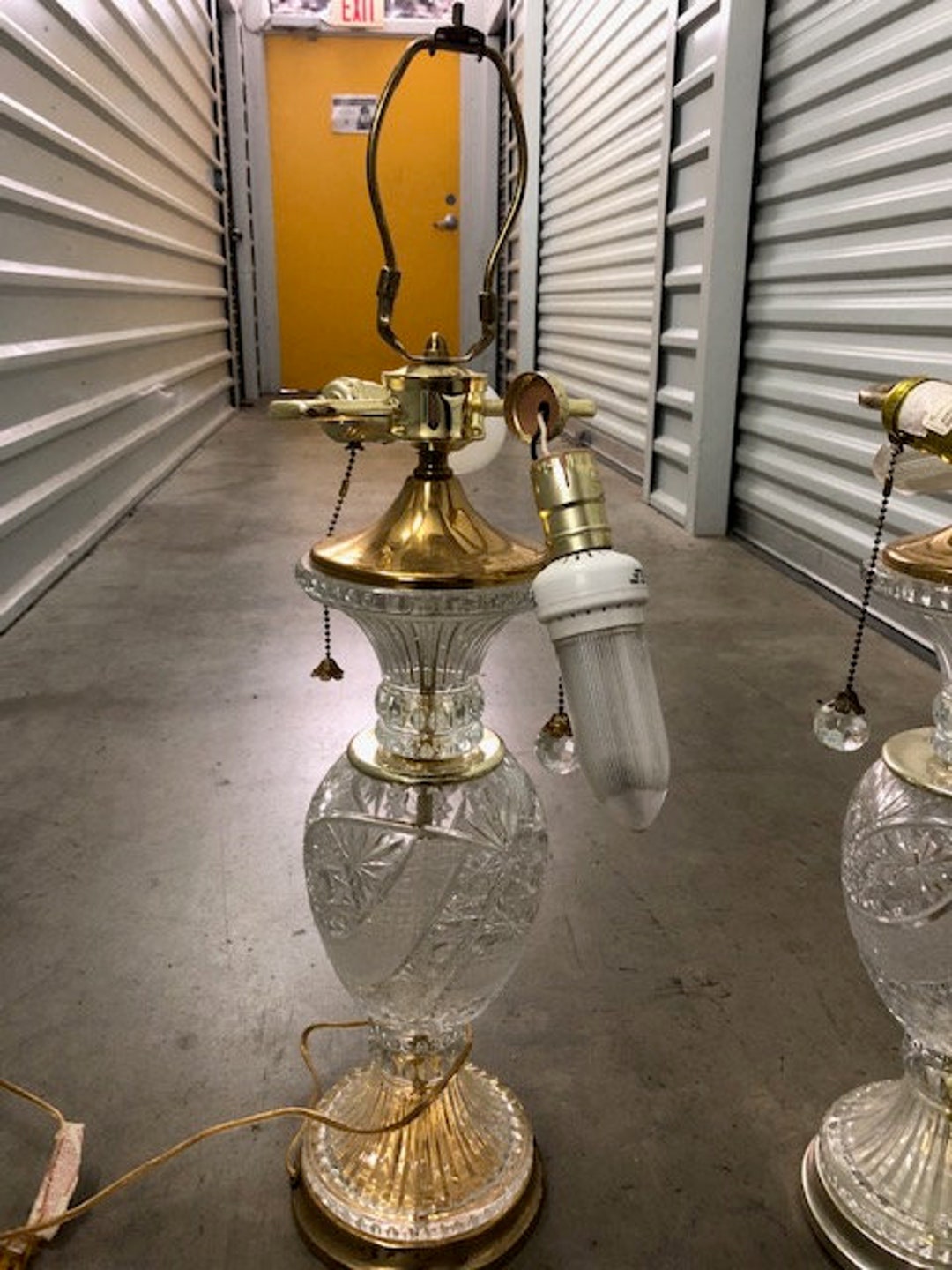 Waterford Crystal Lamp - Etsy