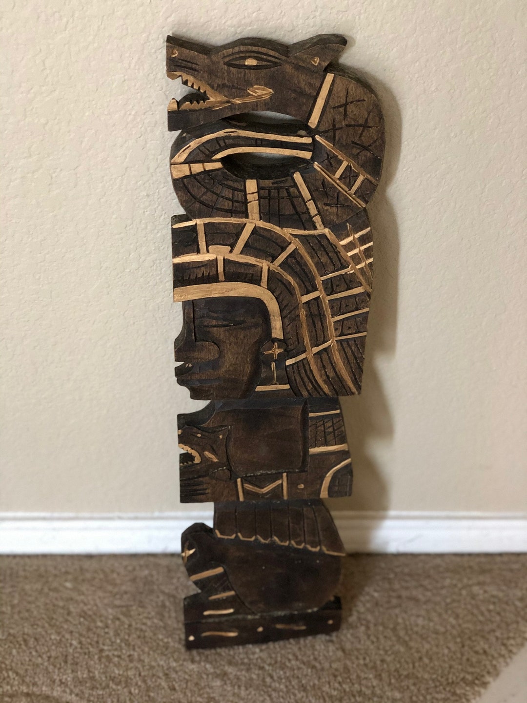 Wooden Man Art - Etsy