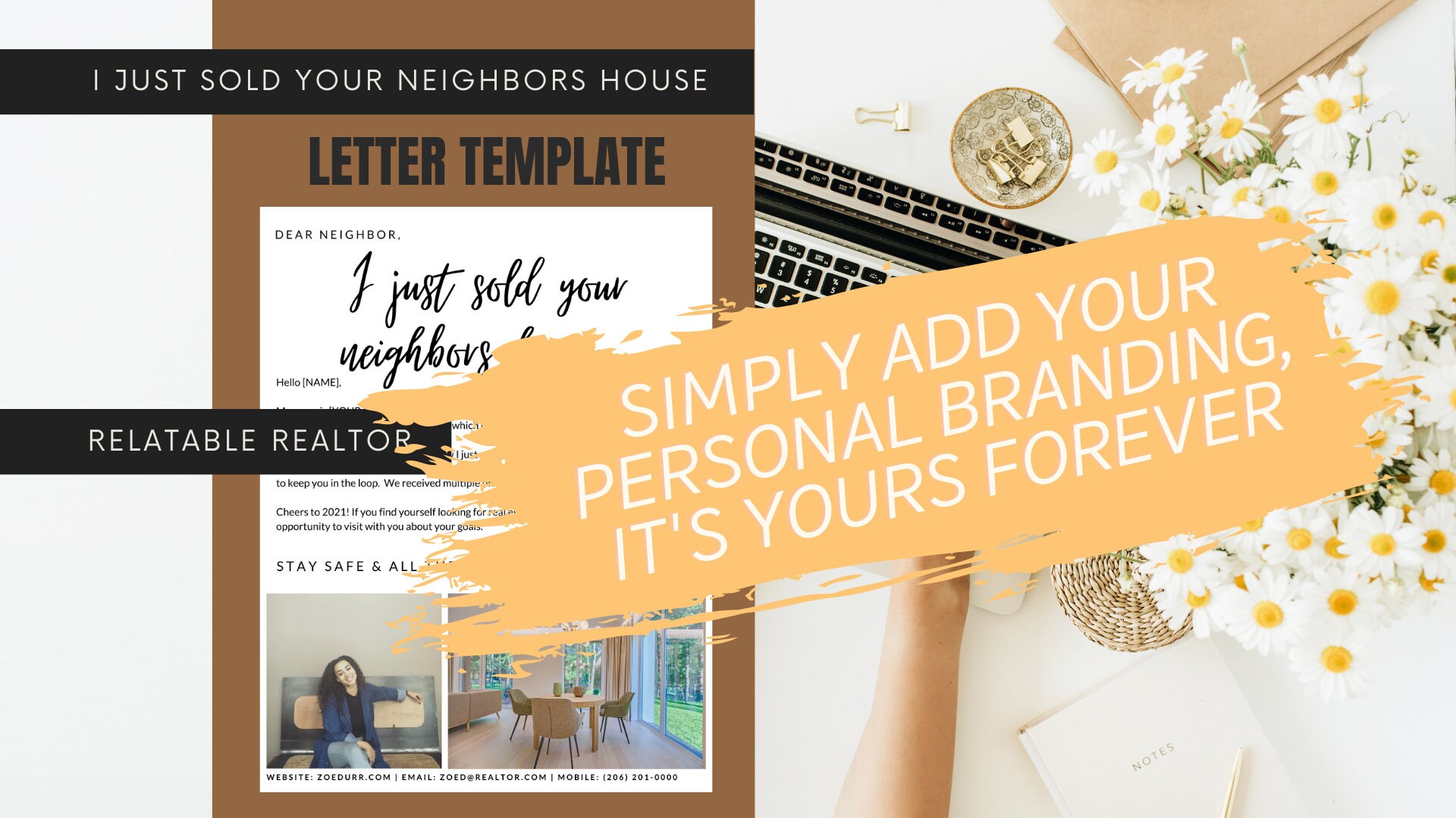 Letter Template | Just Sold for Neighbors | Just Sold Real Estate ...