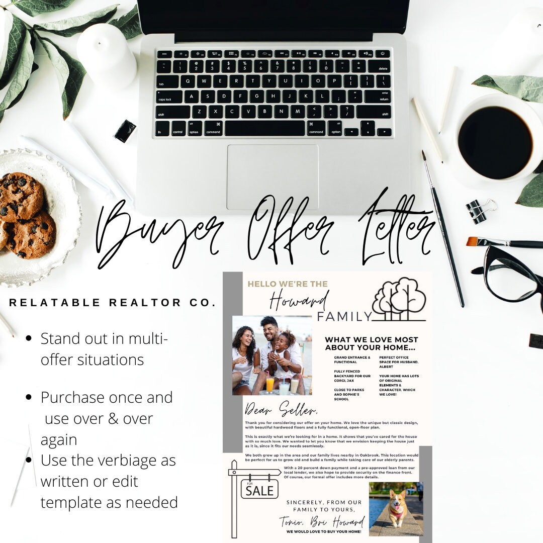 CUSTOMIZE This Editable Buyer Offer Letter to Stand Out in Multi-offer ...