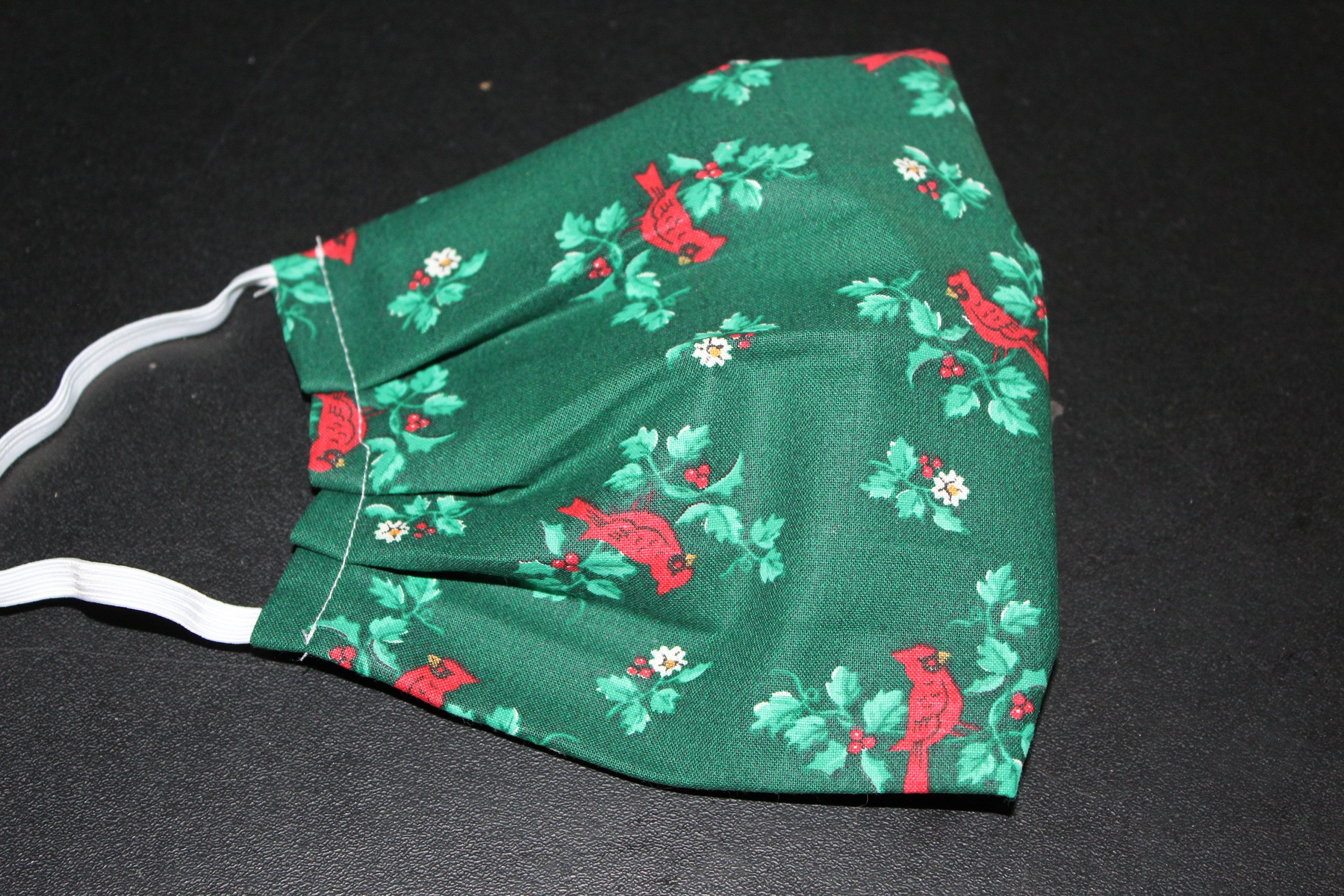 Máscara de cara cardinal algodón material tela adulto tamaño de ...