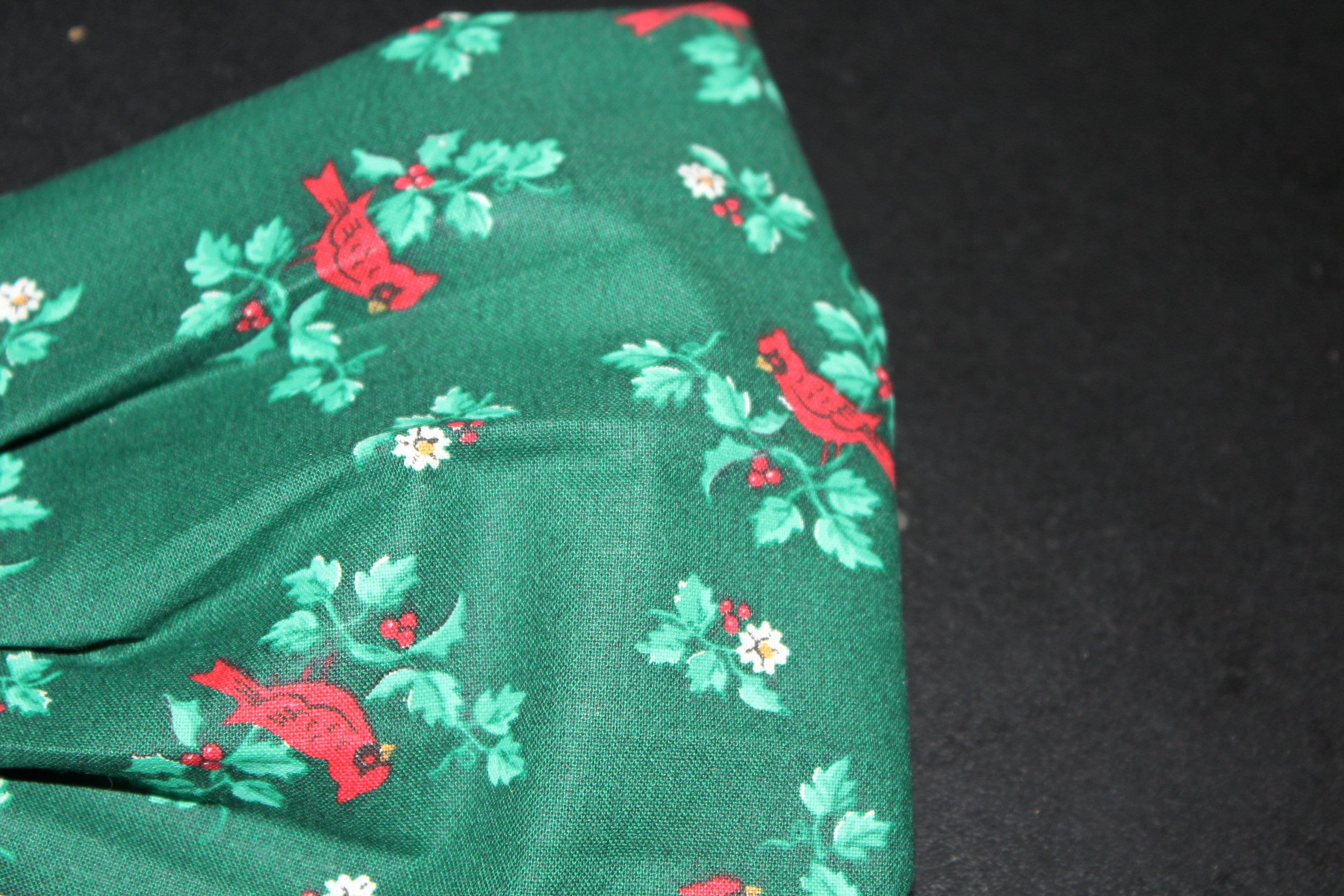 Máscara de cara cardinal algodón material tela adulto tamaño de ...