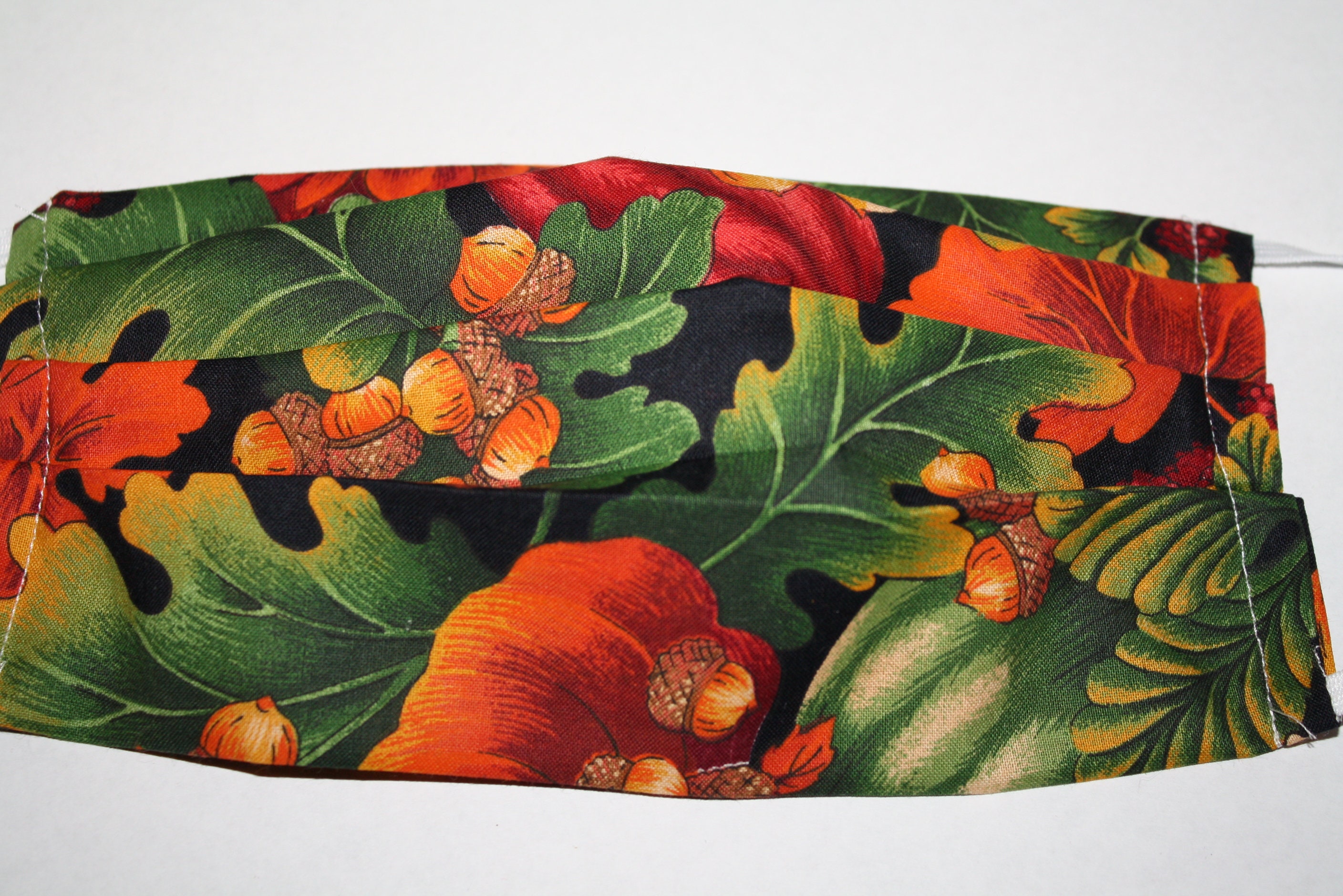 Maple Leaf Face Mask Adult Size Cloth Fall Leaves Maples Washable ...