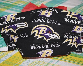 Baltimore Ravens Face Mask | Etsy