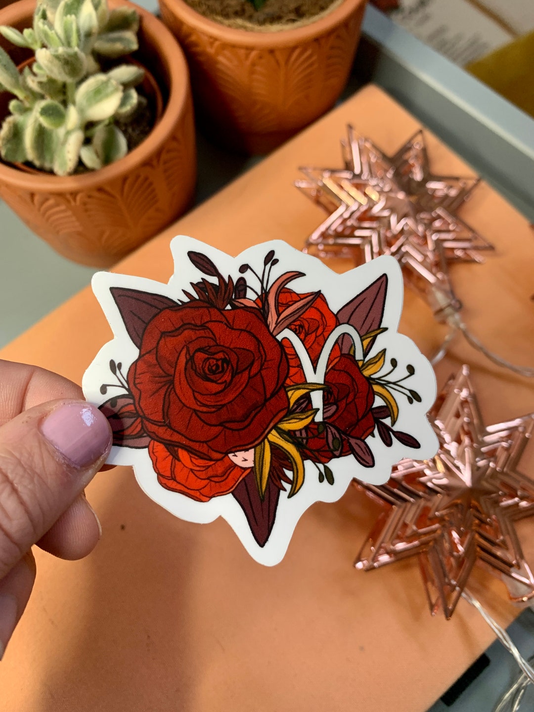 Aires Sticker | Zodiac Sticker | Astrology Sign Sticker | Aires Zodiac ...