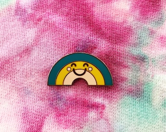 Rainbow Gummy Hard Enamel Pin Cute Kawaii Animal Pin Pastel - Etsy