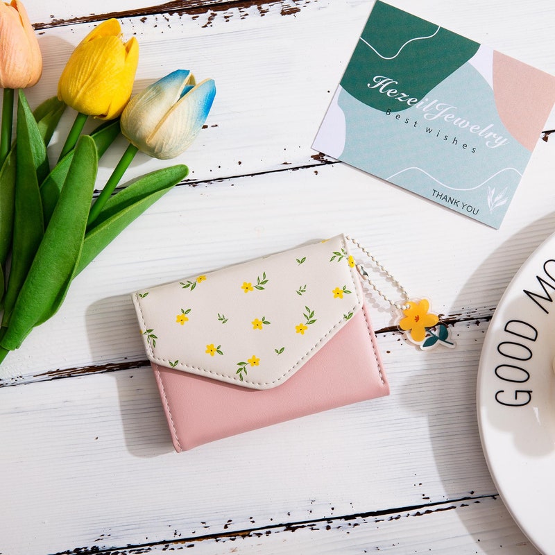 Flower Wallet - Etsy