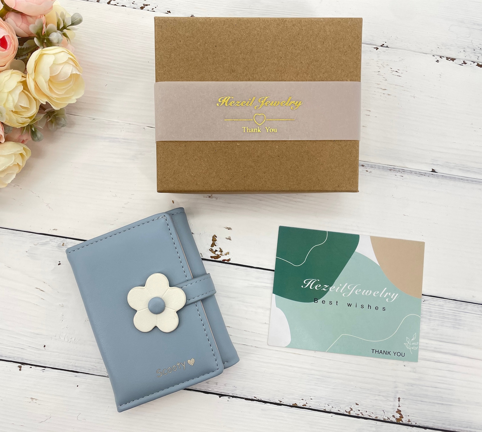 Kawaii Personalized Walletwallet Women Small Trifold Wallet - Etsy